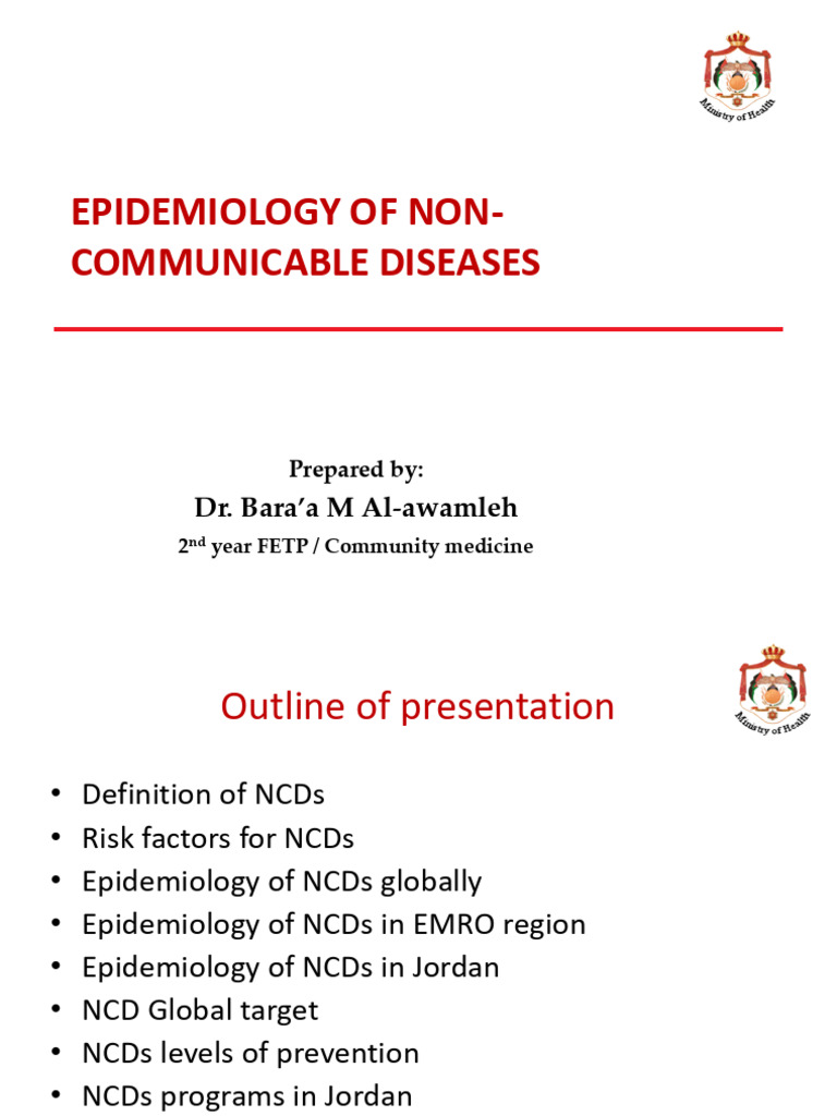 ncd | PDF | Non Communicable Disease | Medical Specialties