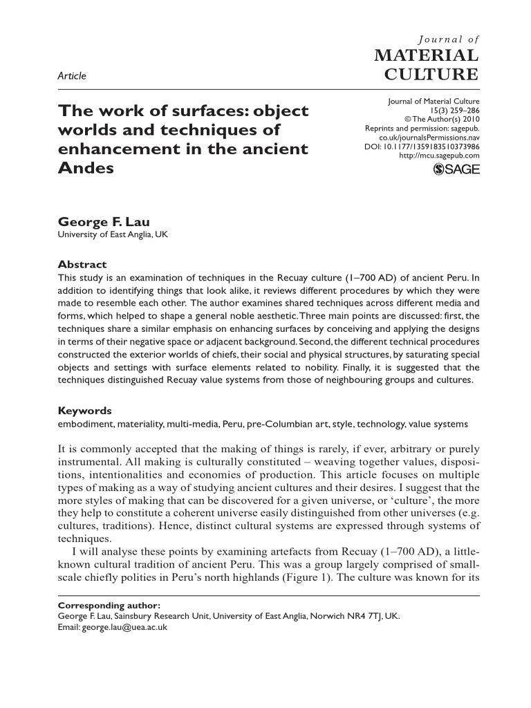 The Work of Surfaces Object Worlds and T | PDF | Sculpture | Relief