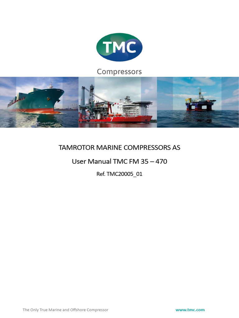 User Manual TMC FM 120, SN 210023637, Rev 01 | PDF | Air Conditioning ...