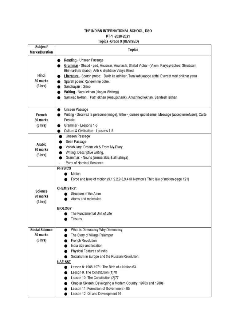 PT 1-TOPICS (GRADE 9) | PDF | Artificial Intelligence | Intelligence ...