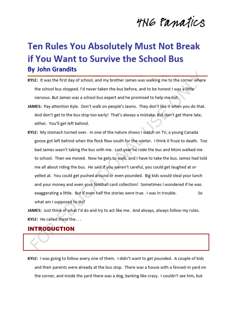 Ten Rules You Absolutely Must Not Break - HI | PDF