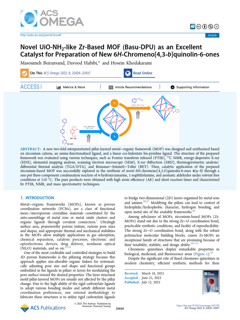 mof 16 | PDF | Chemical Substances | Materials