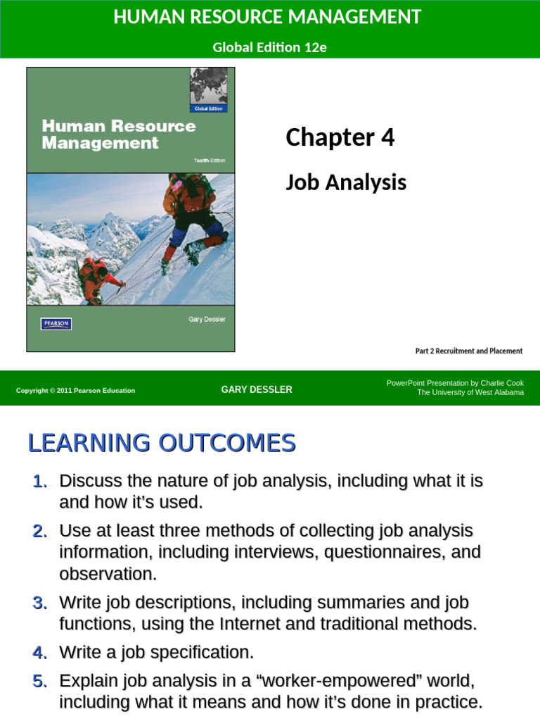 Dessler HRM12e PPT 04 | PDF | Business | Industrial And Organizational ...