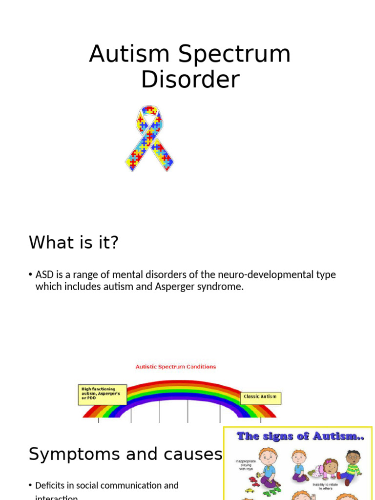 Autism Spectrum Disorder | PDF