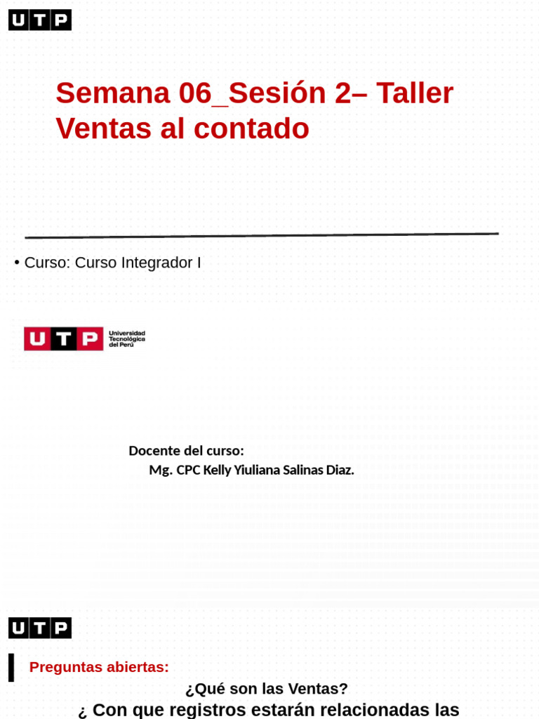 Semana 06_s2- PPT - Ventas Kel | PDF