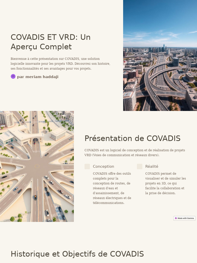 Covadis Et Vrd Un Apercu Complet | PDF | Eaux usées | Eau