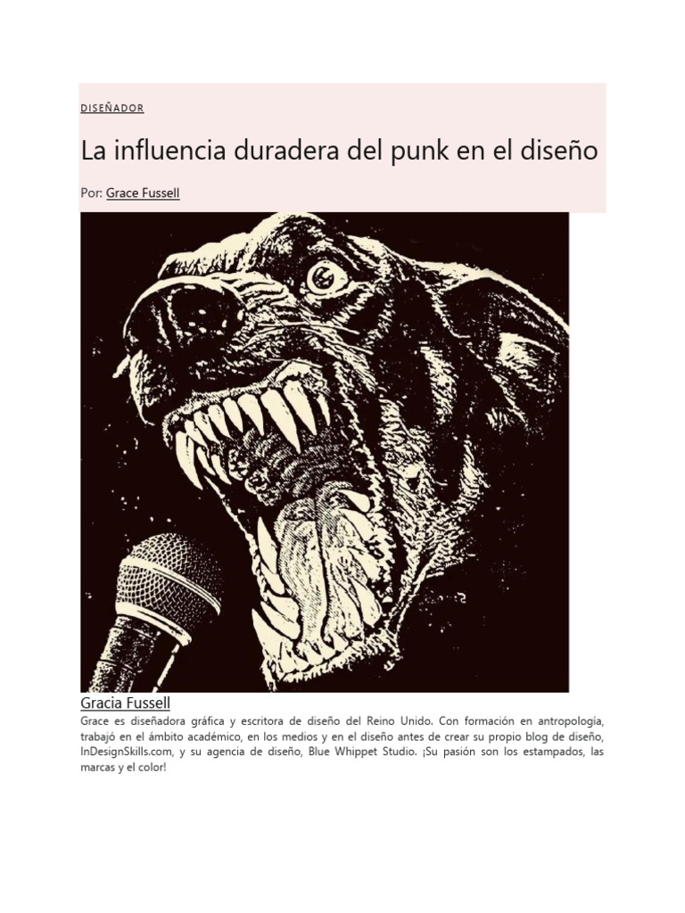 Diseño y Punk | PDF | Punk rock | Collage