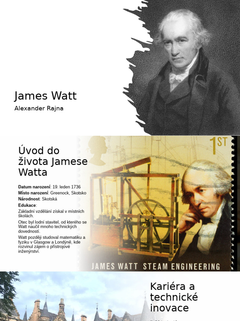 James Watt dějepis | PDF