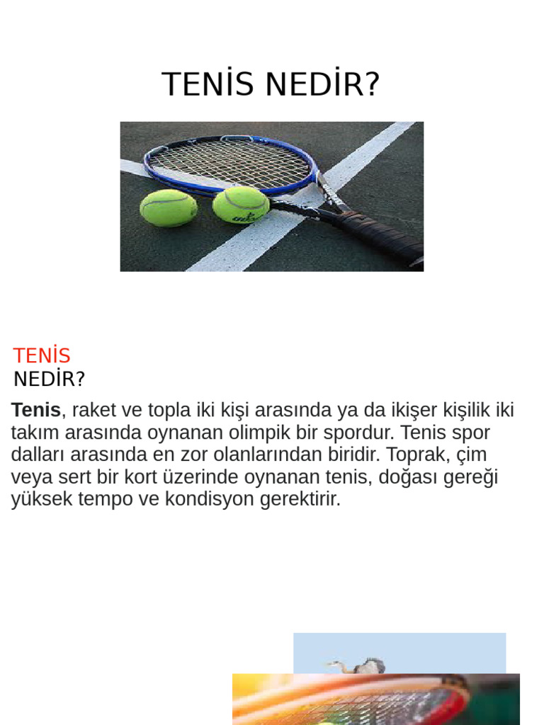 tenis | PDF