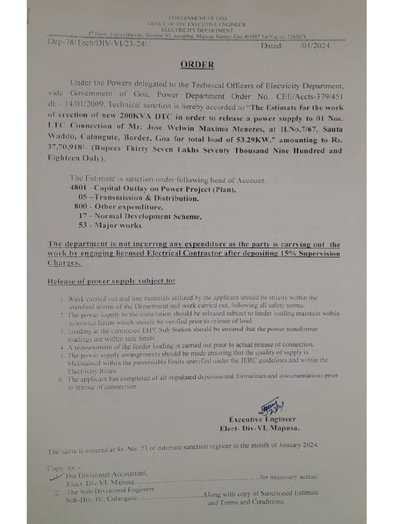 Order | PDF