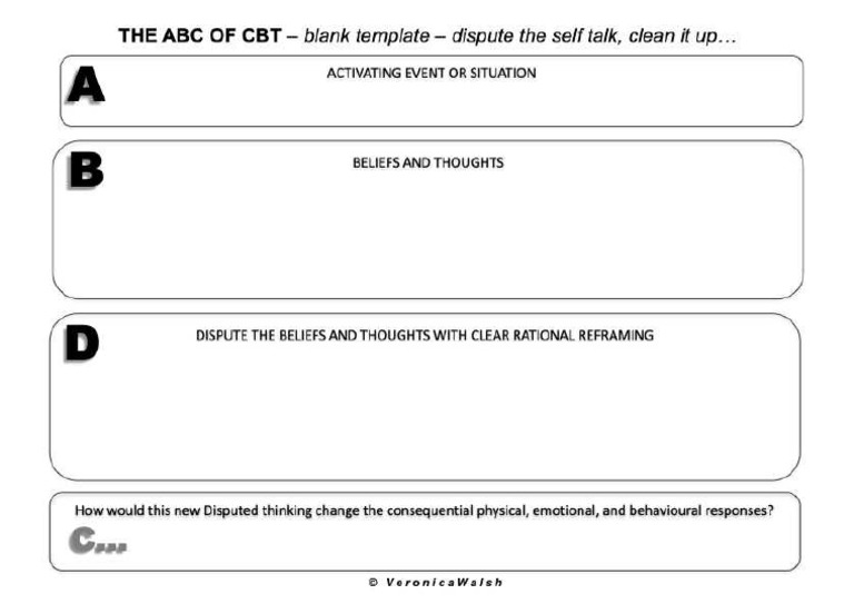 The Dispute Abcd Blank Form | PDF