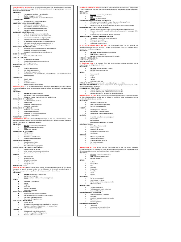 Examen final | PDF | Pagos | Derecho privado
