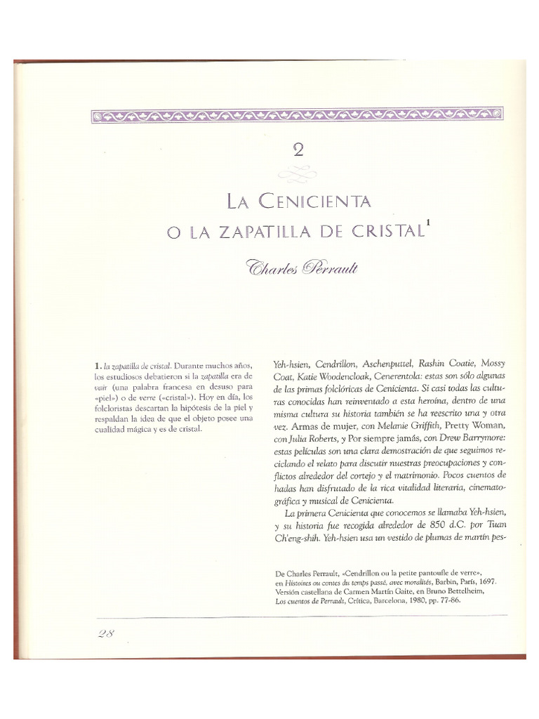 Los Cuentos de Hadas Clasicos Anotados Maria Tatar | PDF