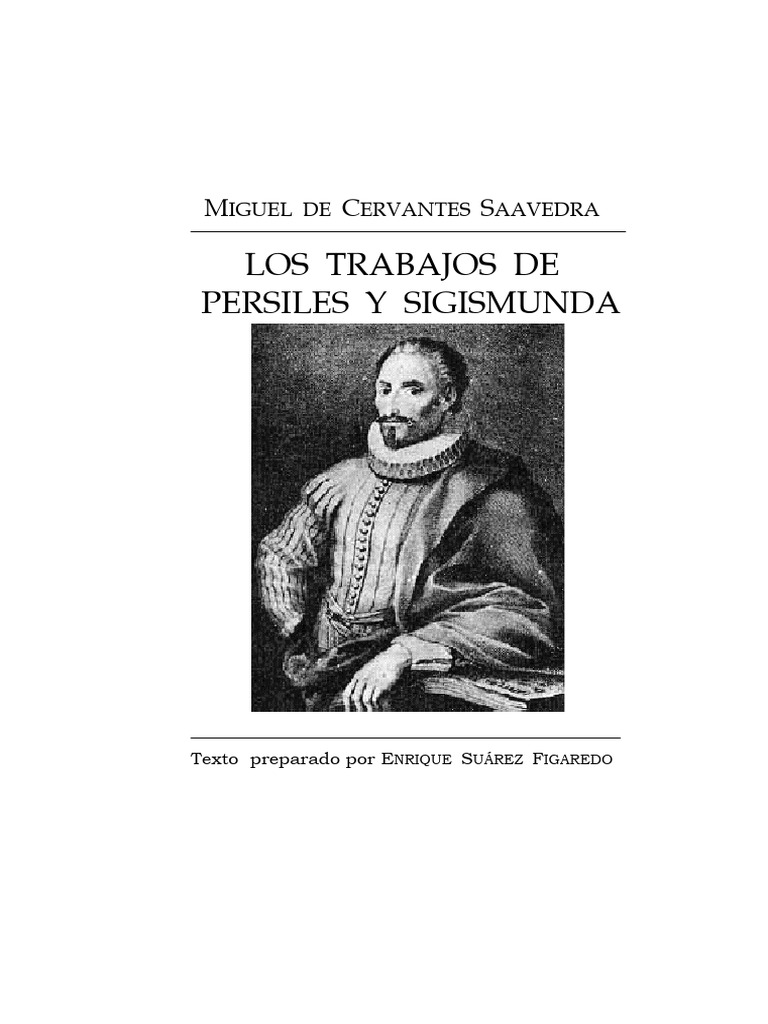 12. Los Trabajos de Persiles y Sigismunda Autor Miguel de Cervantes ...