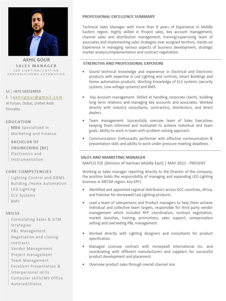 Akhil CV | PDF | Sales | Business