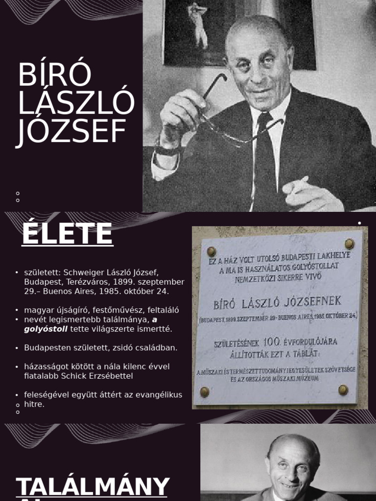 Bíró László József | PDF
