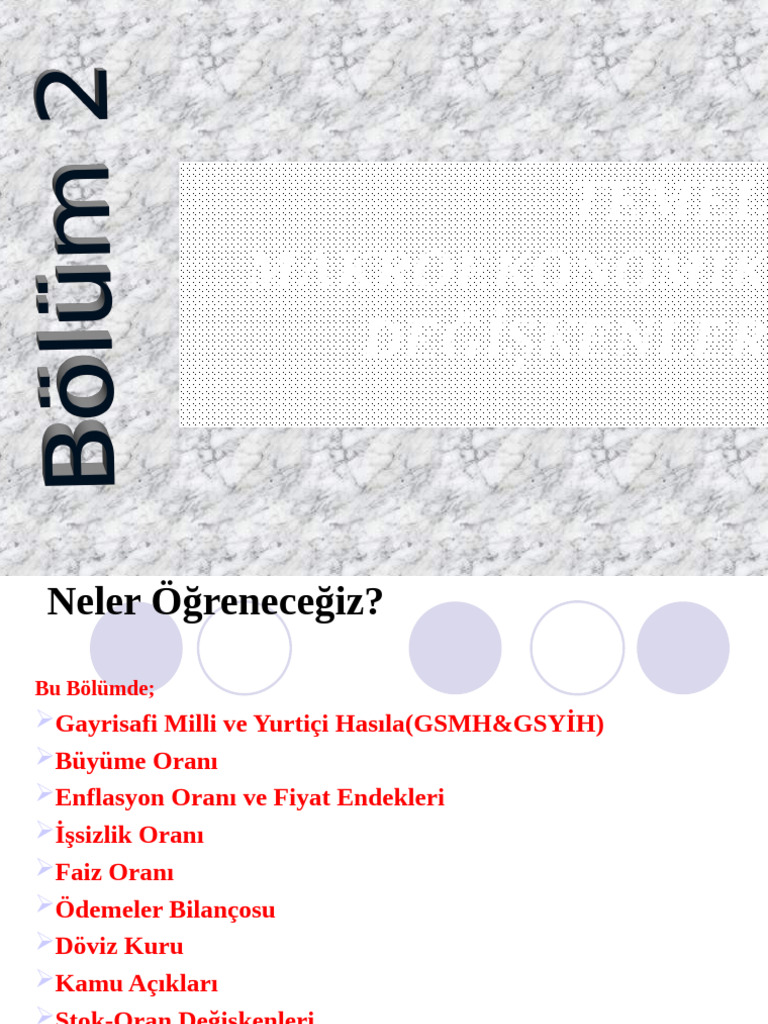 2 Bölüm Sunum | PDF