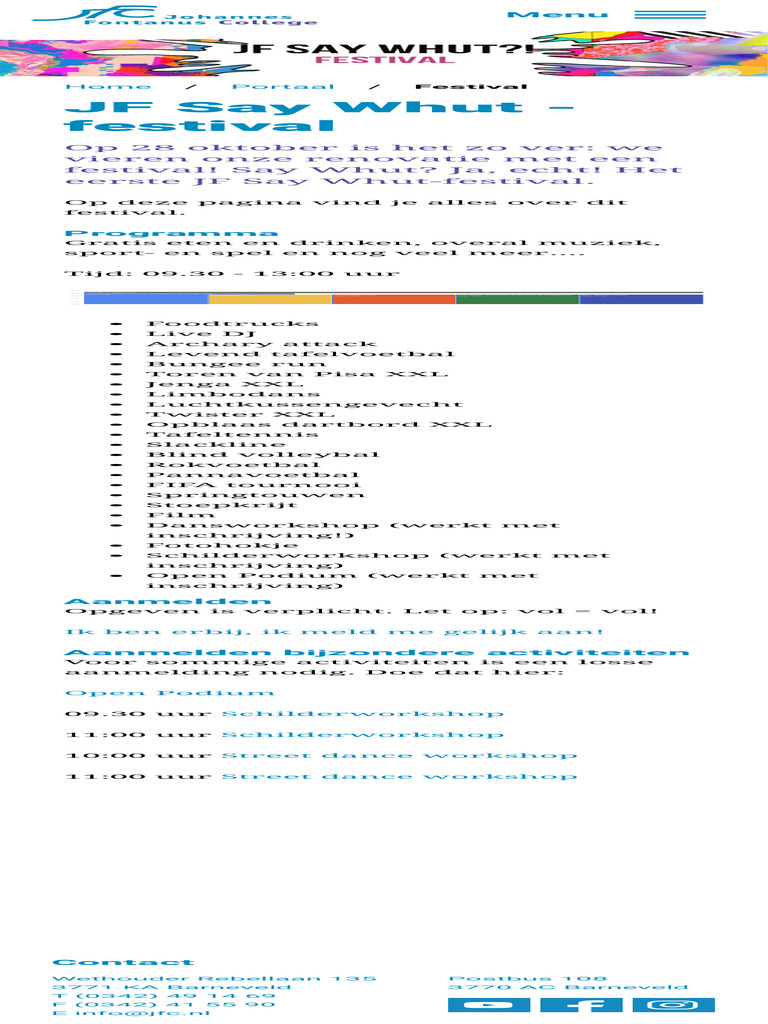 Leerlingportaal JFC | PDF
