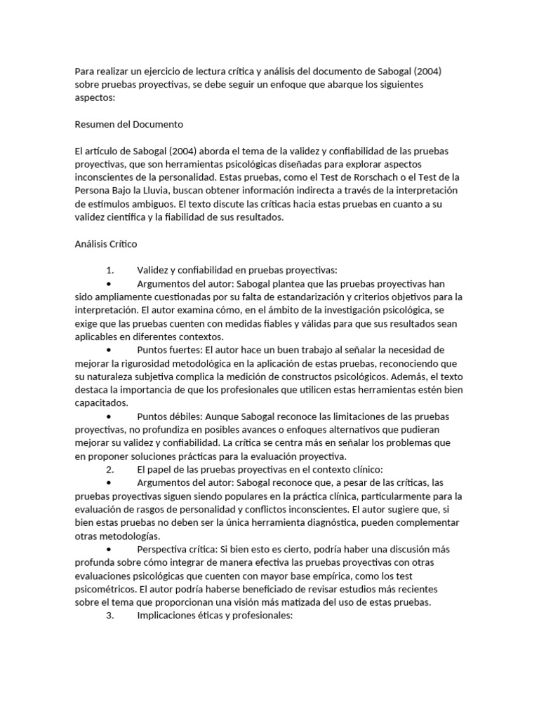 Aportes Al Trabajo de Sabogal | PDF | Validez (Estadísticas) | Sicología