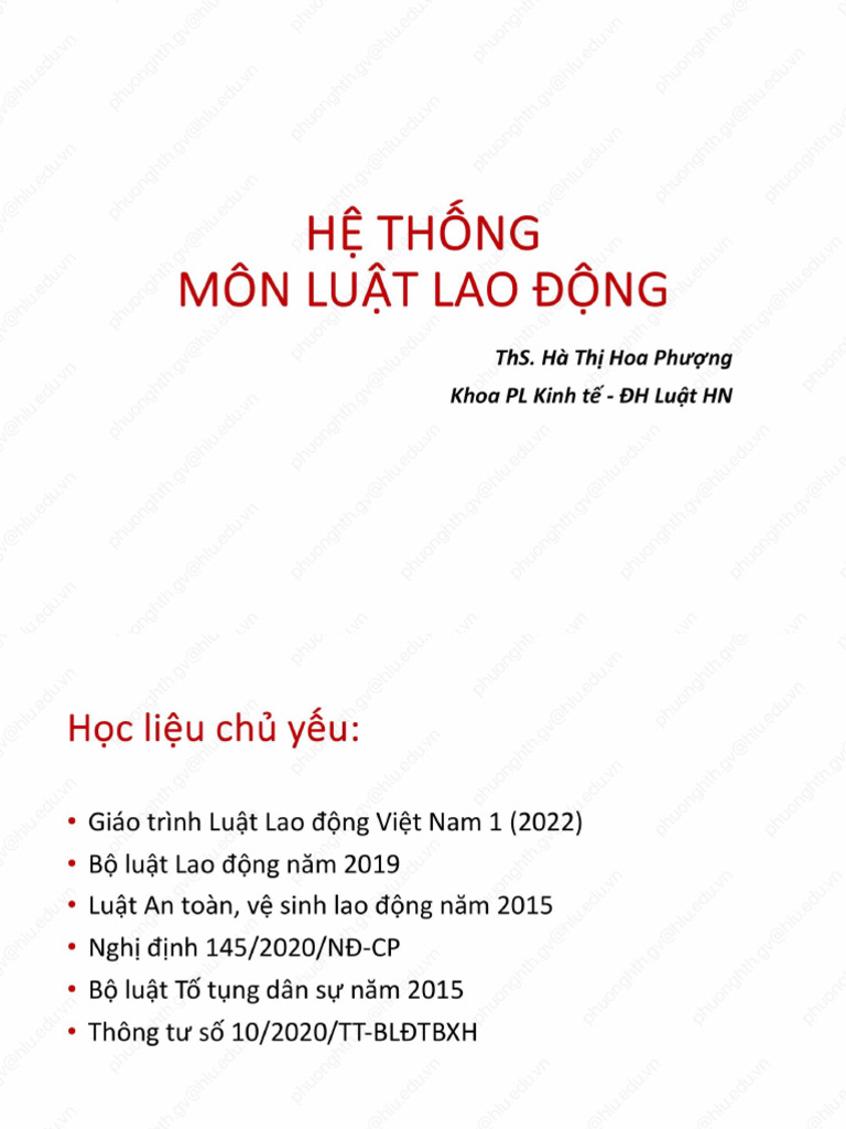He Thong LLD - 2023 | PDF