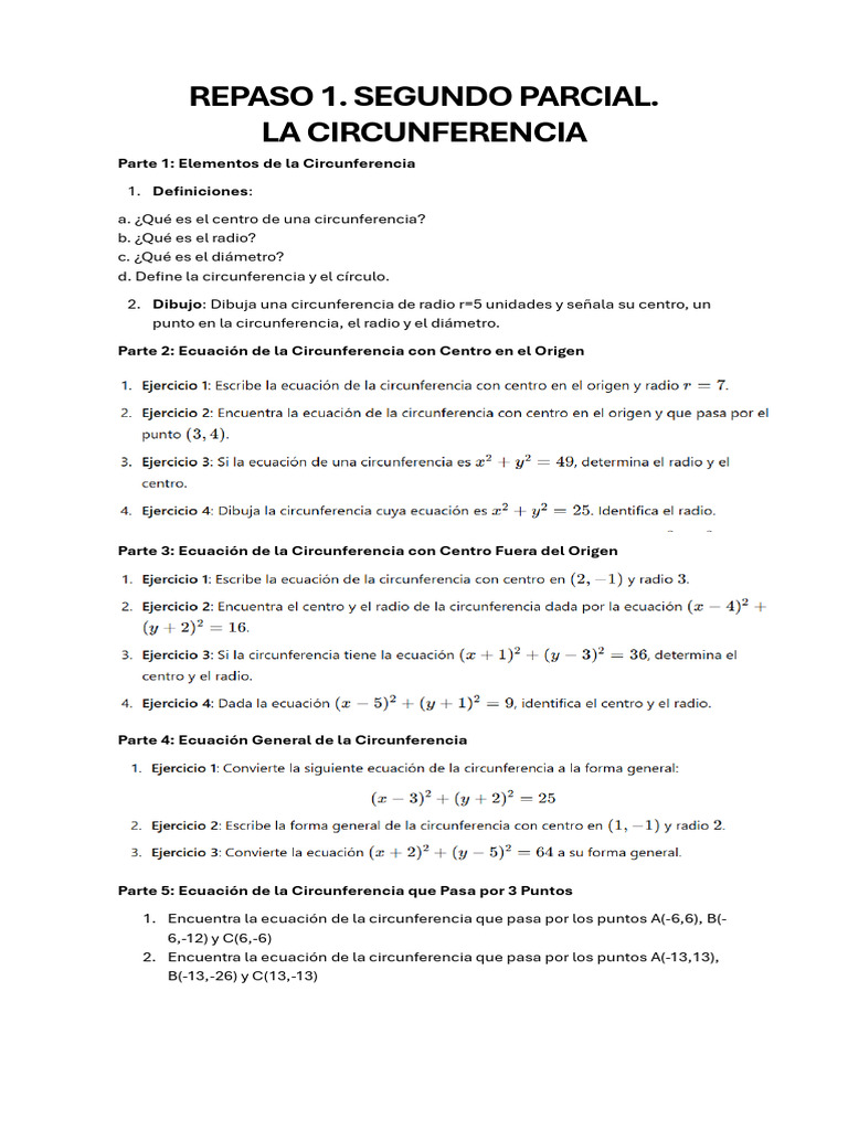 Repaso 1 | PDF