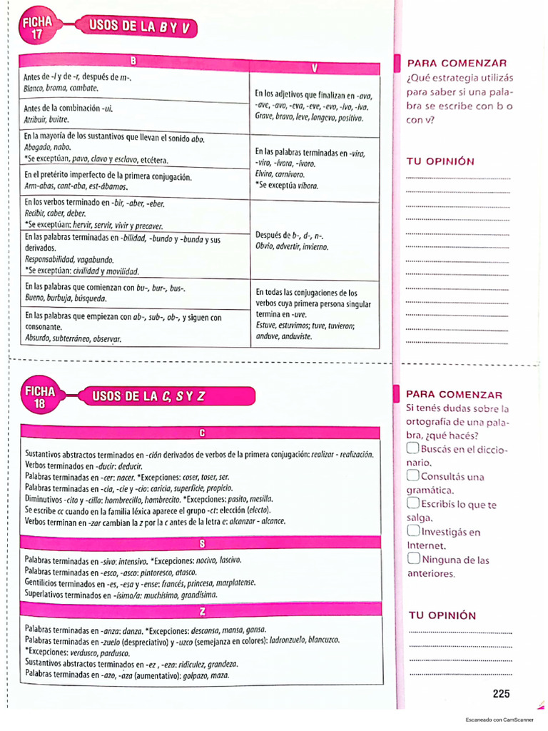 Reglas de Ortografía | PDF