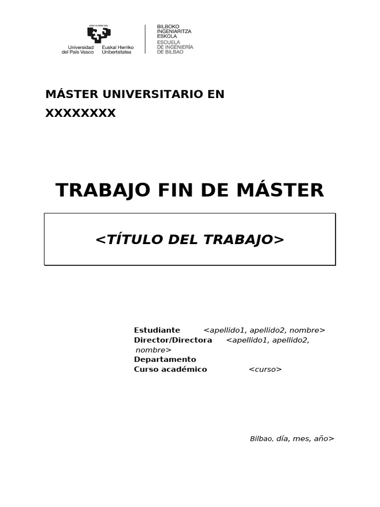 TFM Portada - EIB (Cas) | PDF