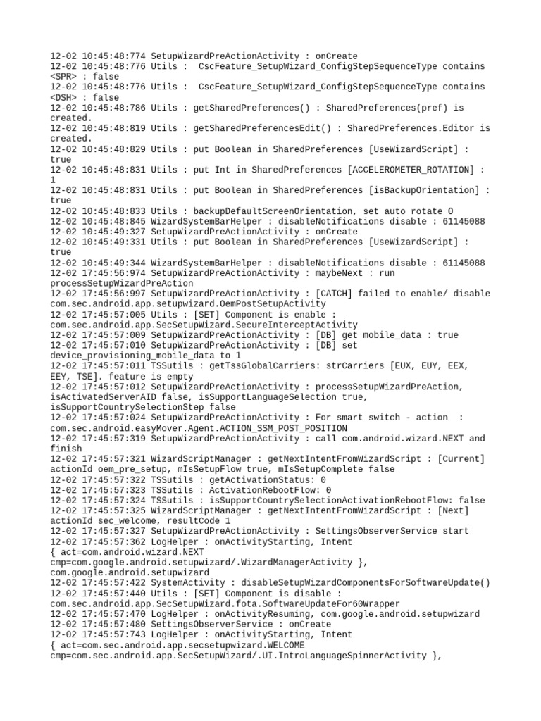 Setup Wizard | PDF | Android (Robot) | Embedded Linux Distributions
