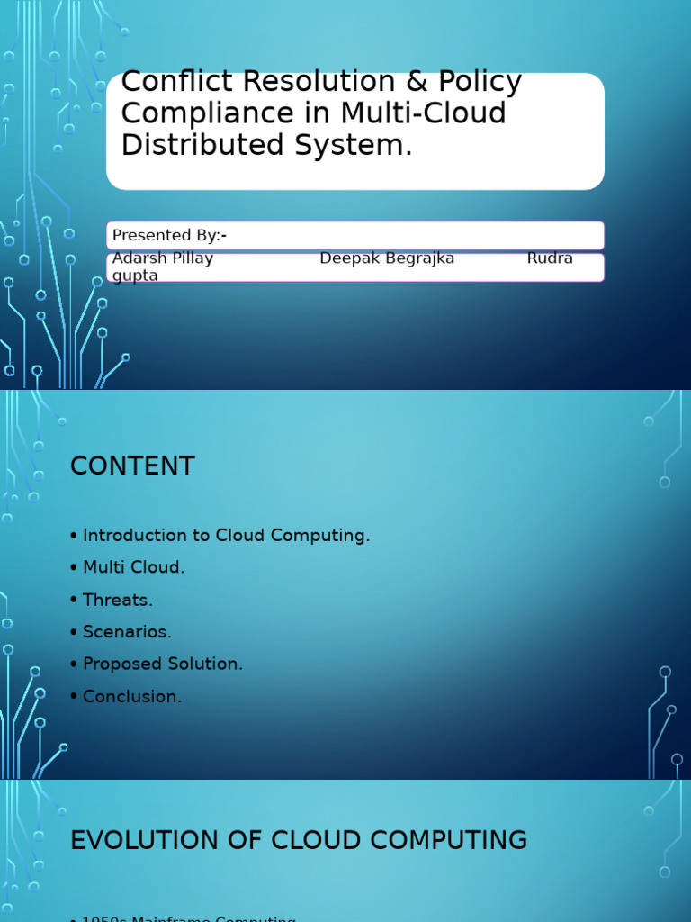 CSCE824-Multi-Cloud | PDF | Cloud Computing | Computing