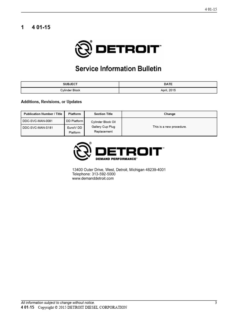 Cylinder Block 401-15 | PDF | Engines