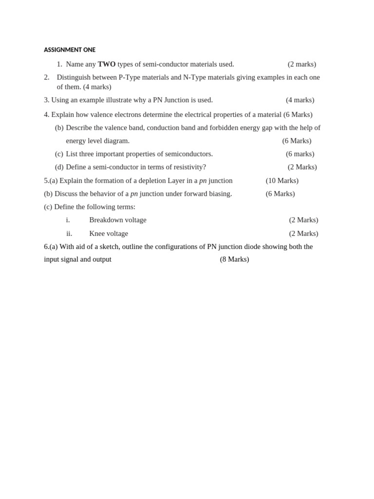 Semi Conductors | PDF