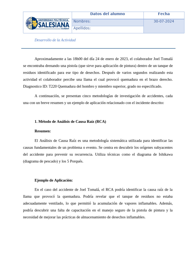 Marcos EstEmp Tarea U2 | PDF