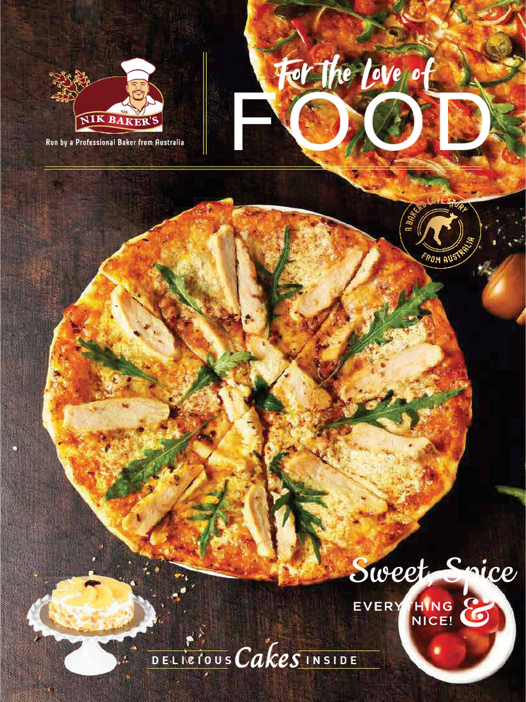 Menu Nik Bakers | PDF | Breads | Capsicum