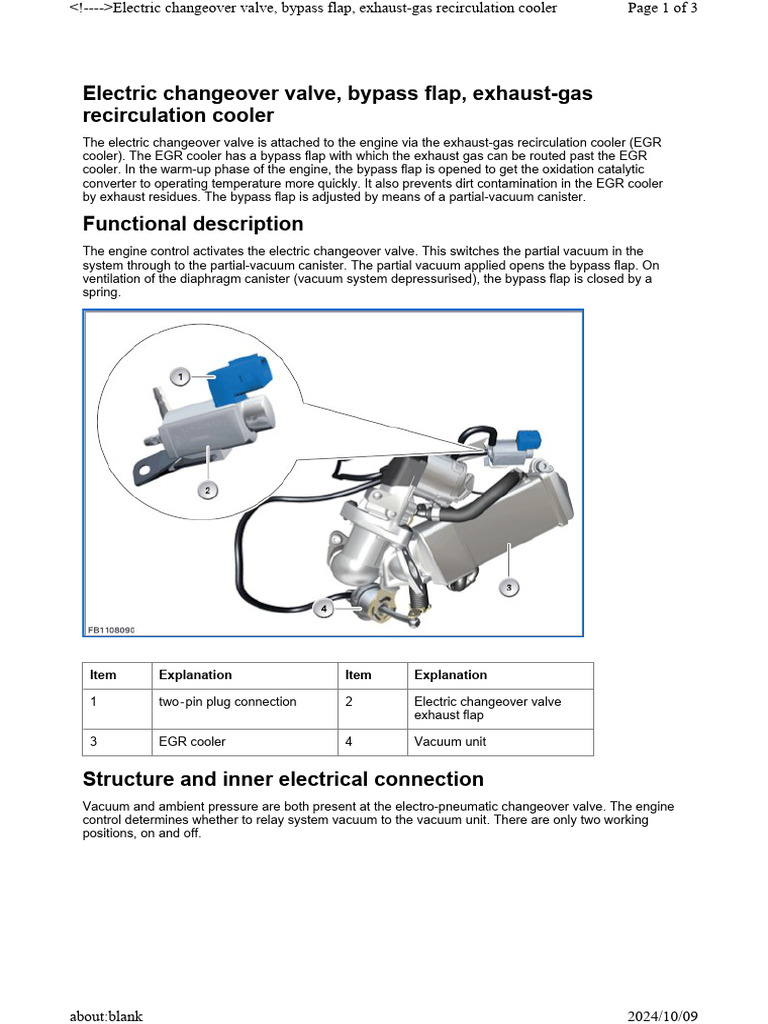 Egr Bypass | PDF | Vacuum Tube | Engines