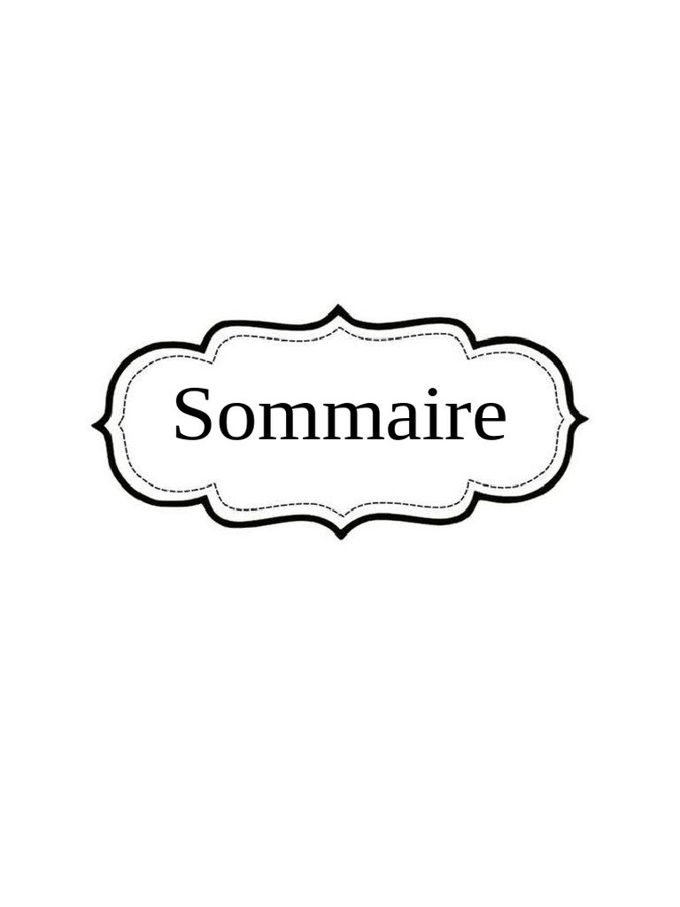 sommaire | PDF