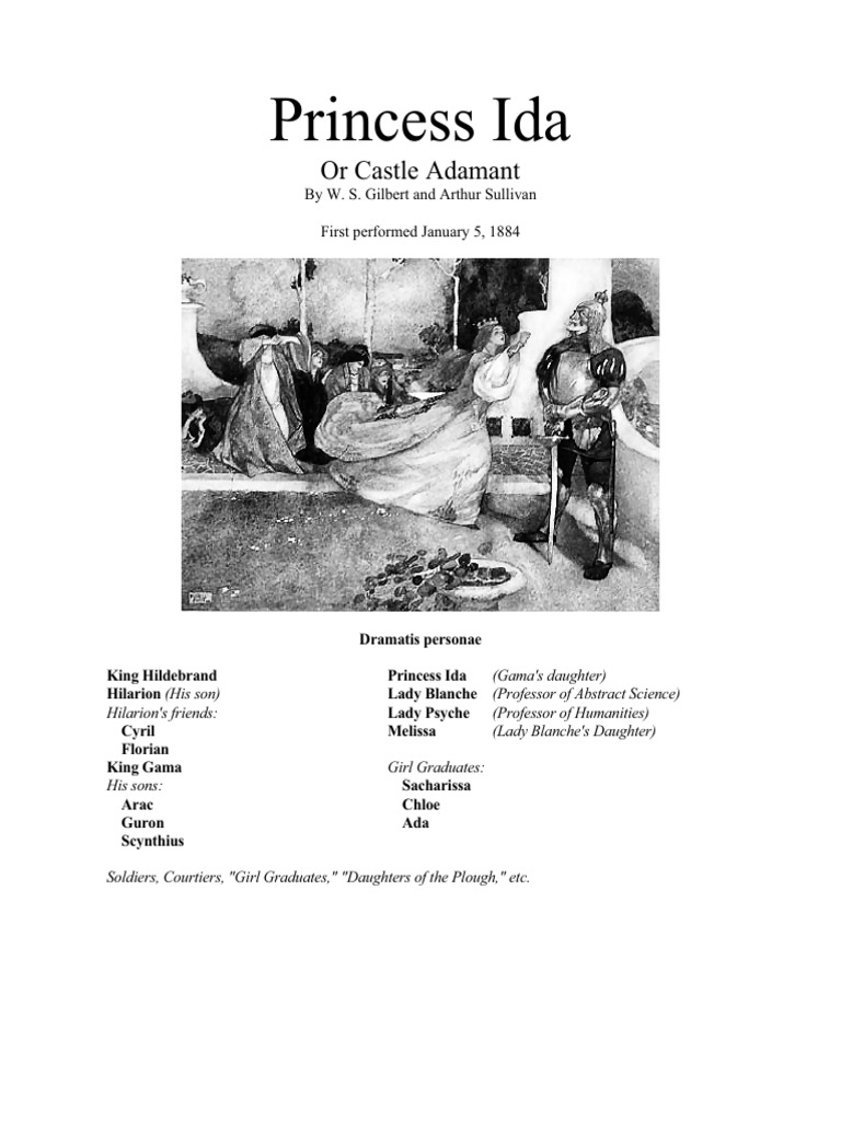 Princess Ida -Vocal Score -Updated 5.10.24 | PDF