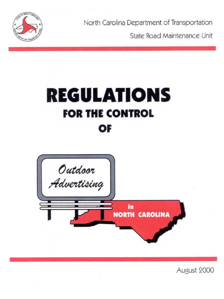 Outdoor Advertising Manual Part 1 | PDF | Interchange (Road ...