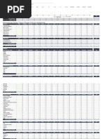 Velocity Banking Financial Spreadsheet 2022 | PDF | Debt | Mortgages