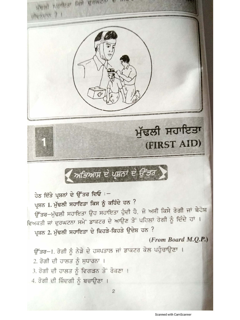 8th Punjabi L 1 | PDF