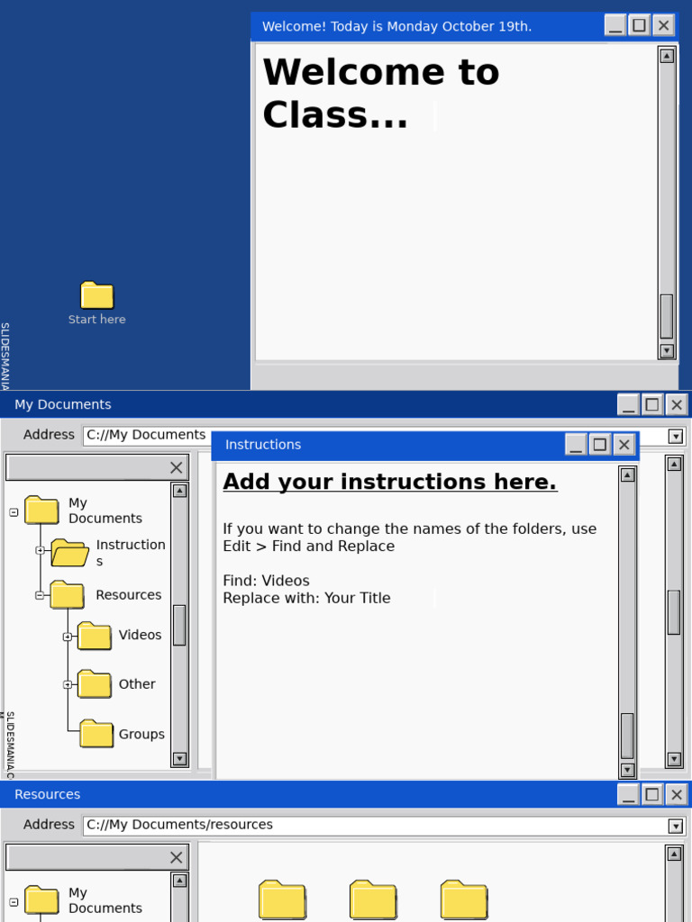 W95 For Groups SlidesMania | PDF | Computing | Software