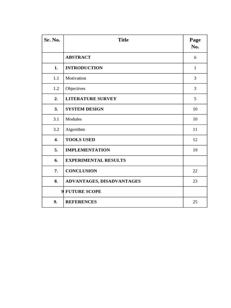 Technical Project Report Guide | PDF