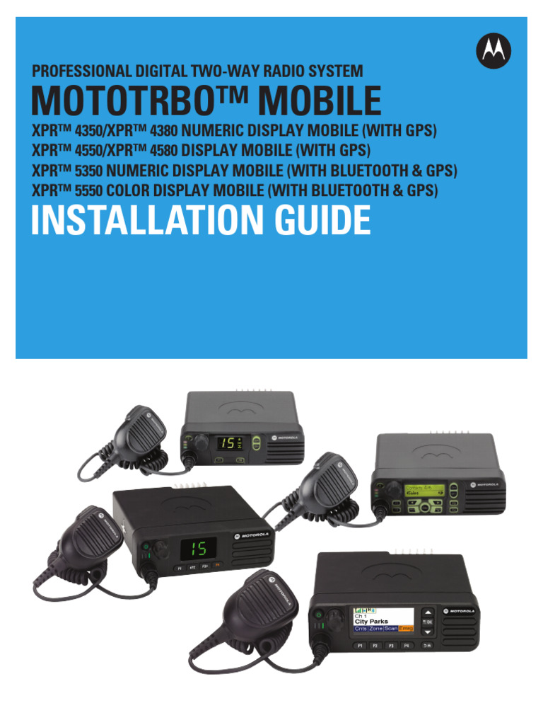 xpr4000 xpr5000 Installation Guide 6880309t23-E | PDF | License | Trademark