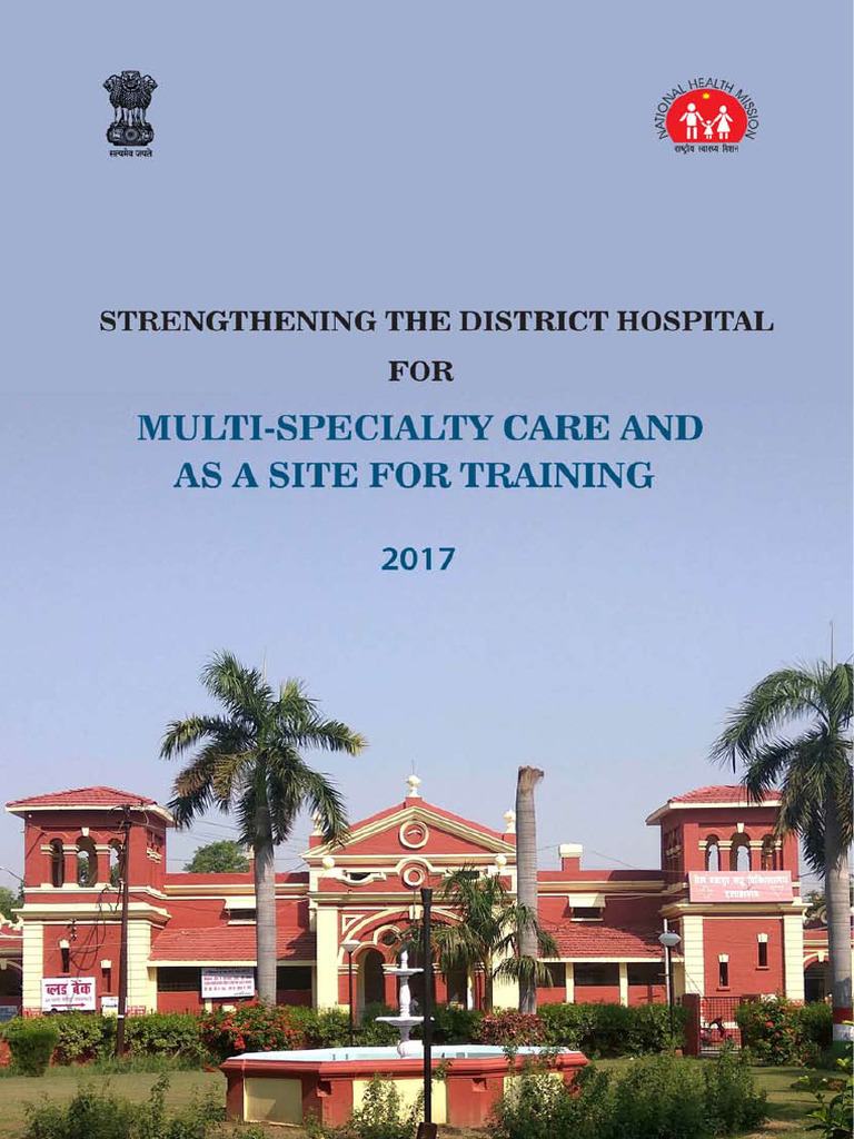 Guideline District Hospital Strengthening | PDF | Health Care | Hospital