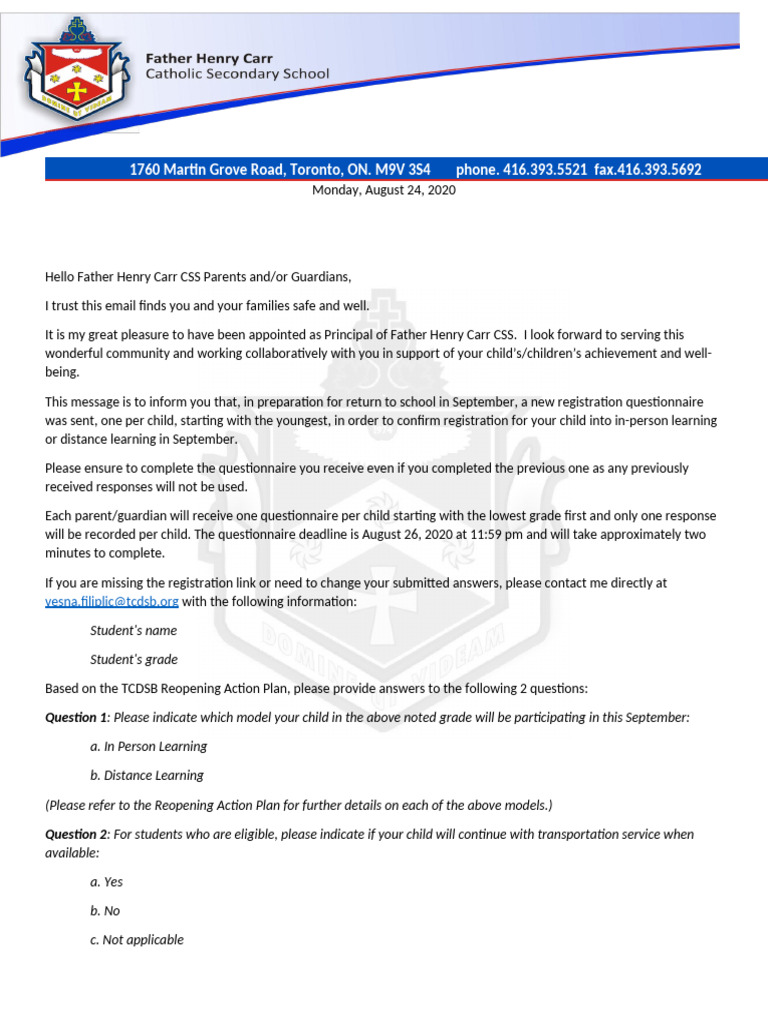 Survey Letter 8.24.20 | PDF