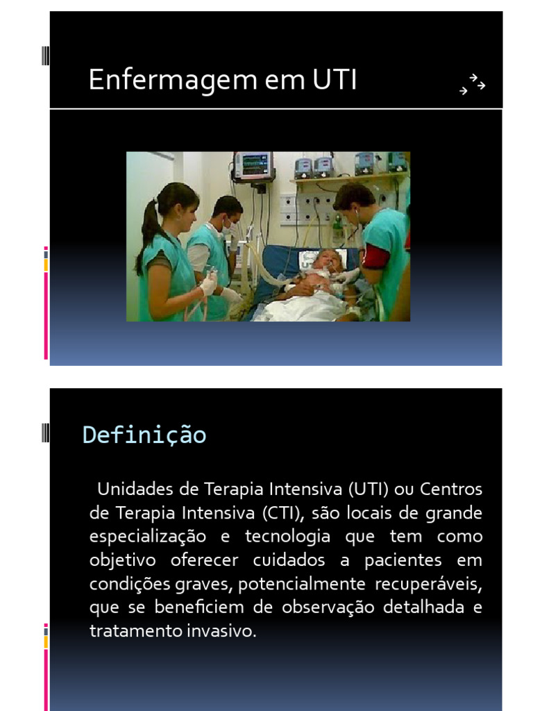 aula 1 UTI | PDF | Unidade de Tratamento Intensivo (UTI) | Medicina Intensiva