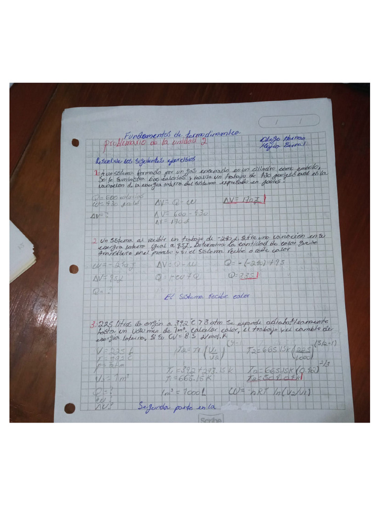 problemario U2 | PDF