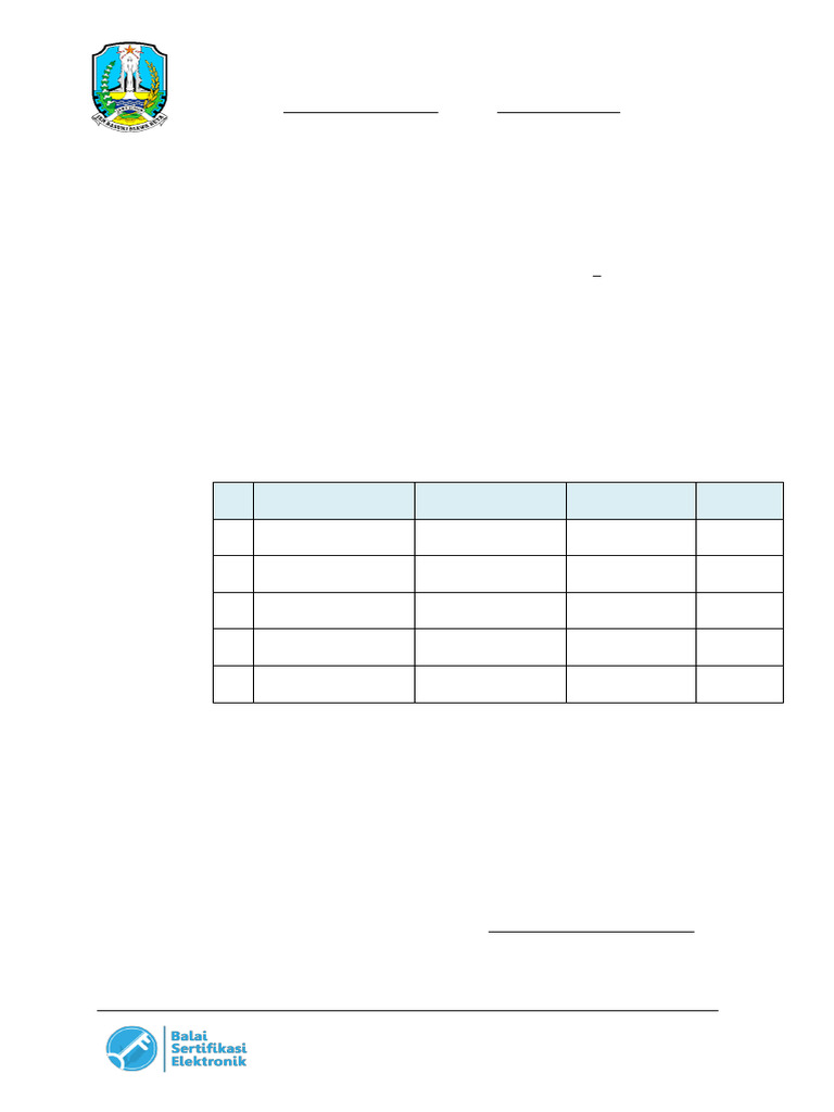 Surat Permohonan Dokumen DPM PTSP | PDF