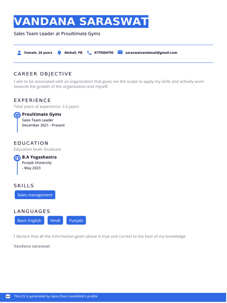 Vandana Saraswat | PDF