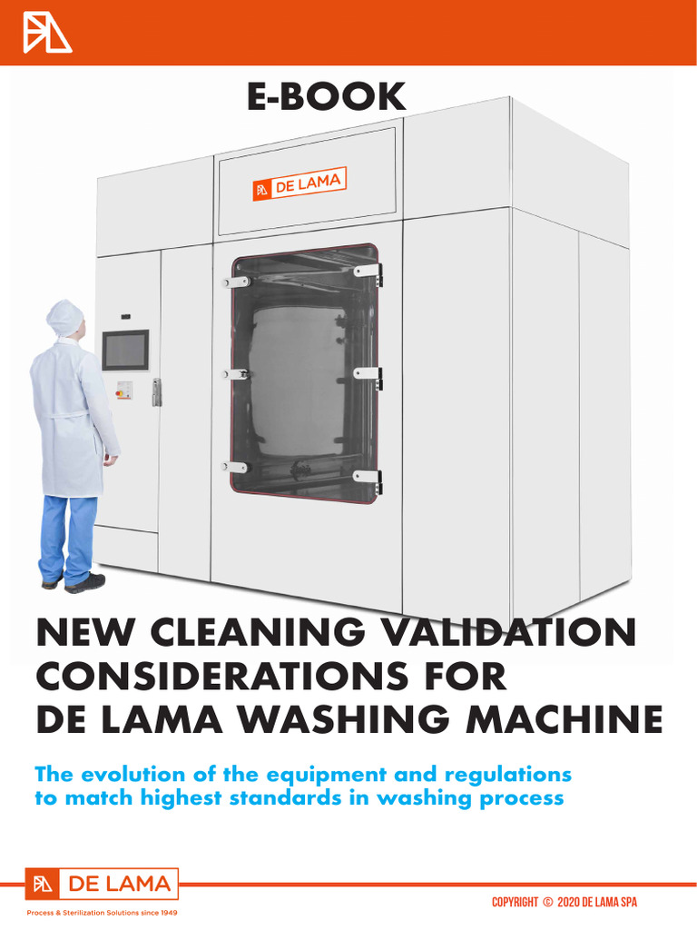 New Cleaning Validation Considerations For de Lama Washing Machine ...