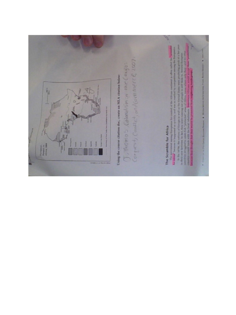 King Leopold Work Pages 8-14 | PDF